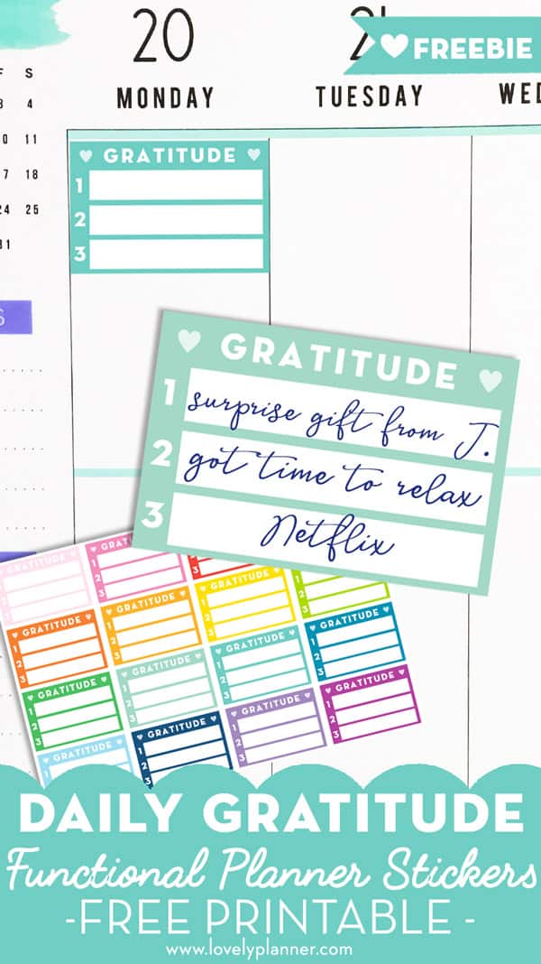 45 Free Printable Planner Stickers To Use on Your Bullet Journal or ...