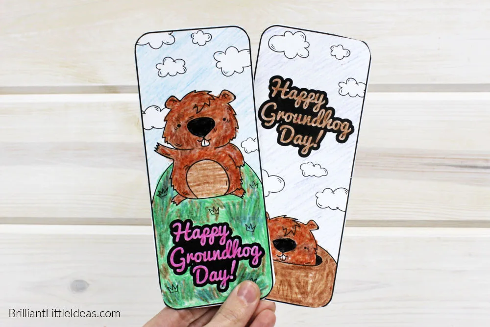 Whimsical Shadows and Burrows: Groundhog Day Crafts for Kids - Oh La De