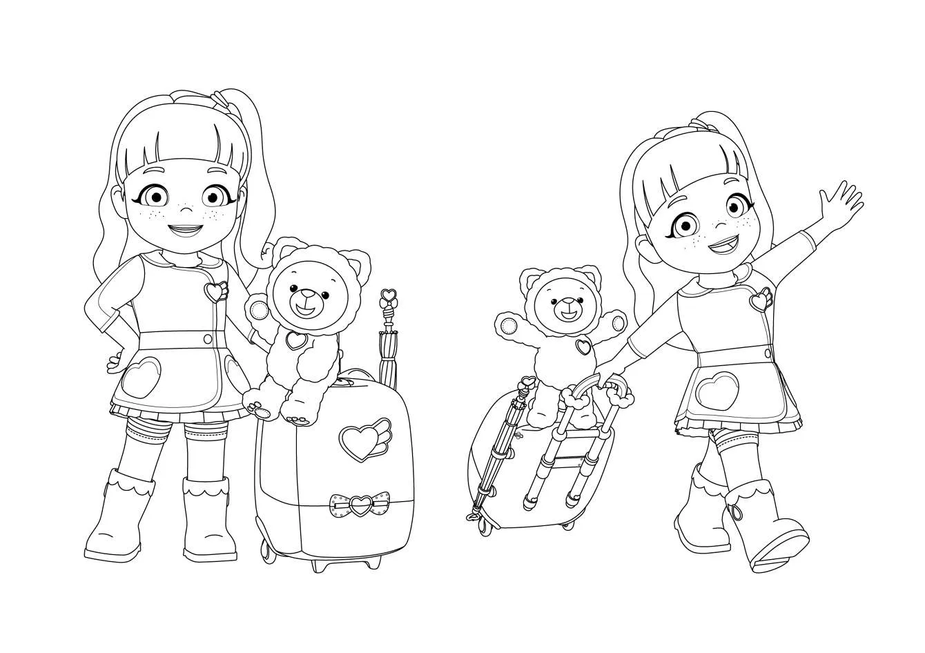 Unlock the Magic: Free Rainbow Ruby Coloring Pages for Kids' Ultimate ...