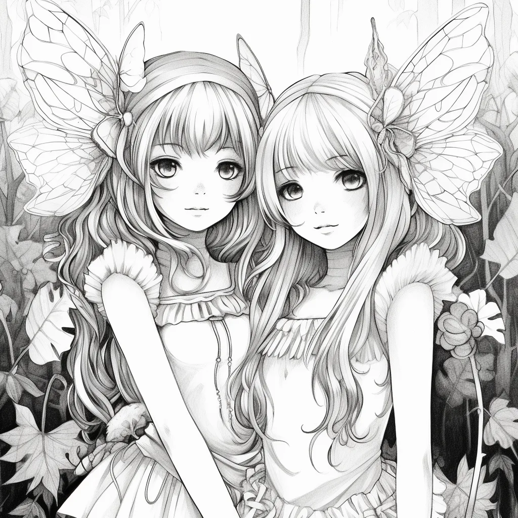 Unleash the Magic! Enchanting Fairy Coloring Pages for Kids & Adults ...