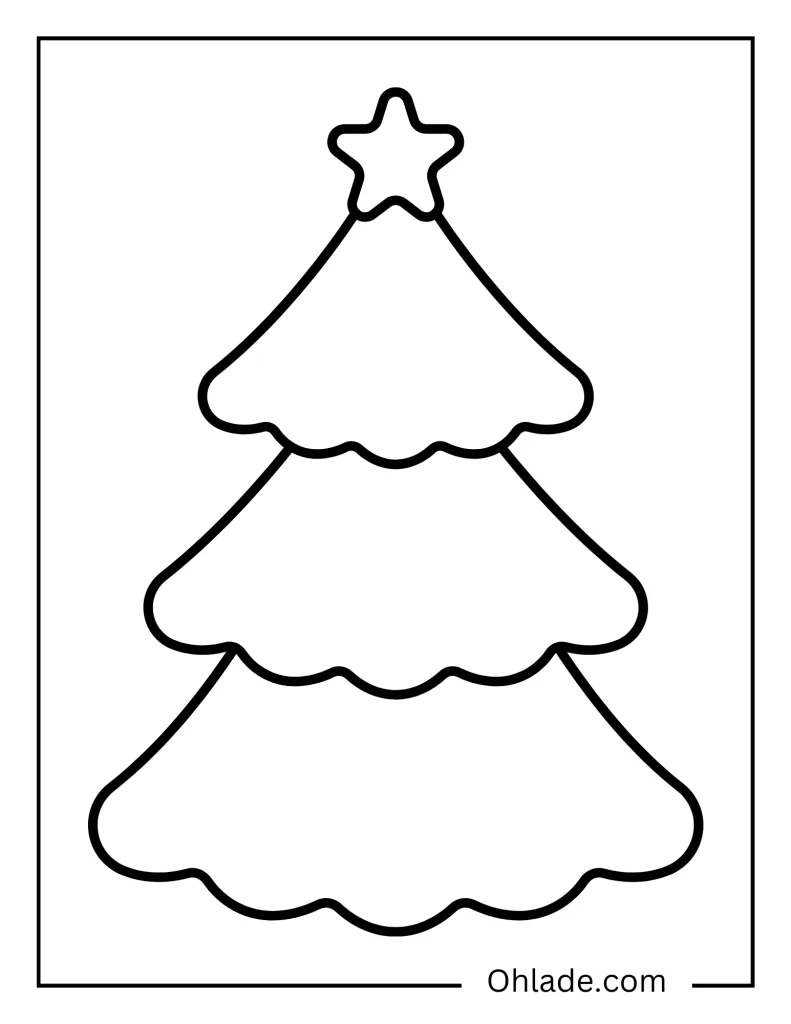 Christmas Shapes Templates: Fun Printables for Holiday Crafts - Oh La De